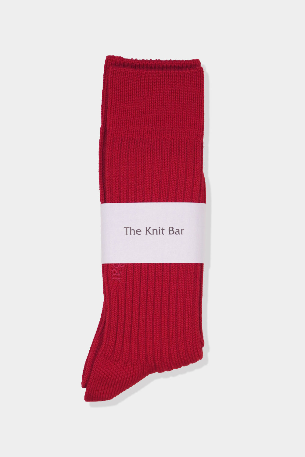 RIB SOX(TKB501-S001) / RED – the-knitbar.com